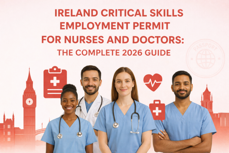 Ireland Critical Skills Employment Permit for Nurses and Doctors: The ...